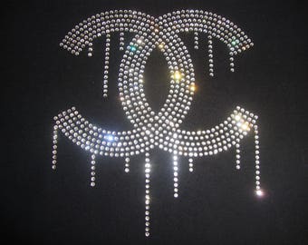 Rhinestone t shirt | Etsy