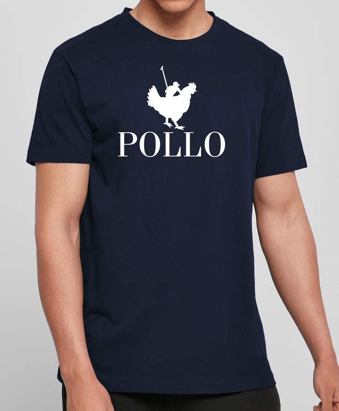 Organic Cotton Pollo Parody T-shirt, Chicken Shirt, Birthday Gift, Size ...