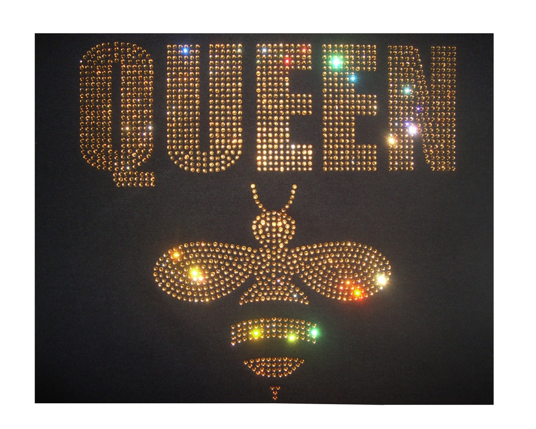 Queen Bee Rhinestone T-shirt, Birthday Shirt, Birthday Gift, Size XS ...