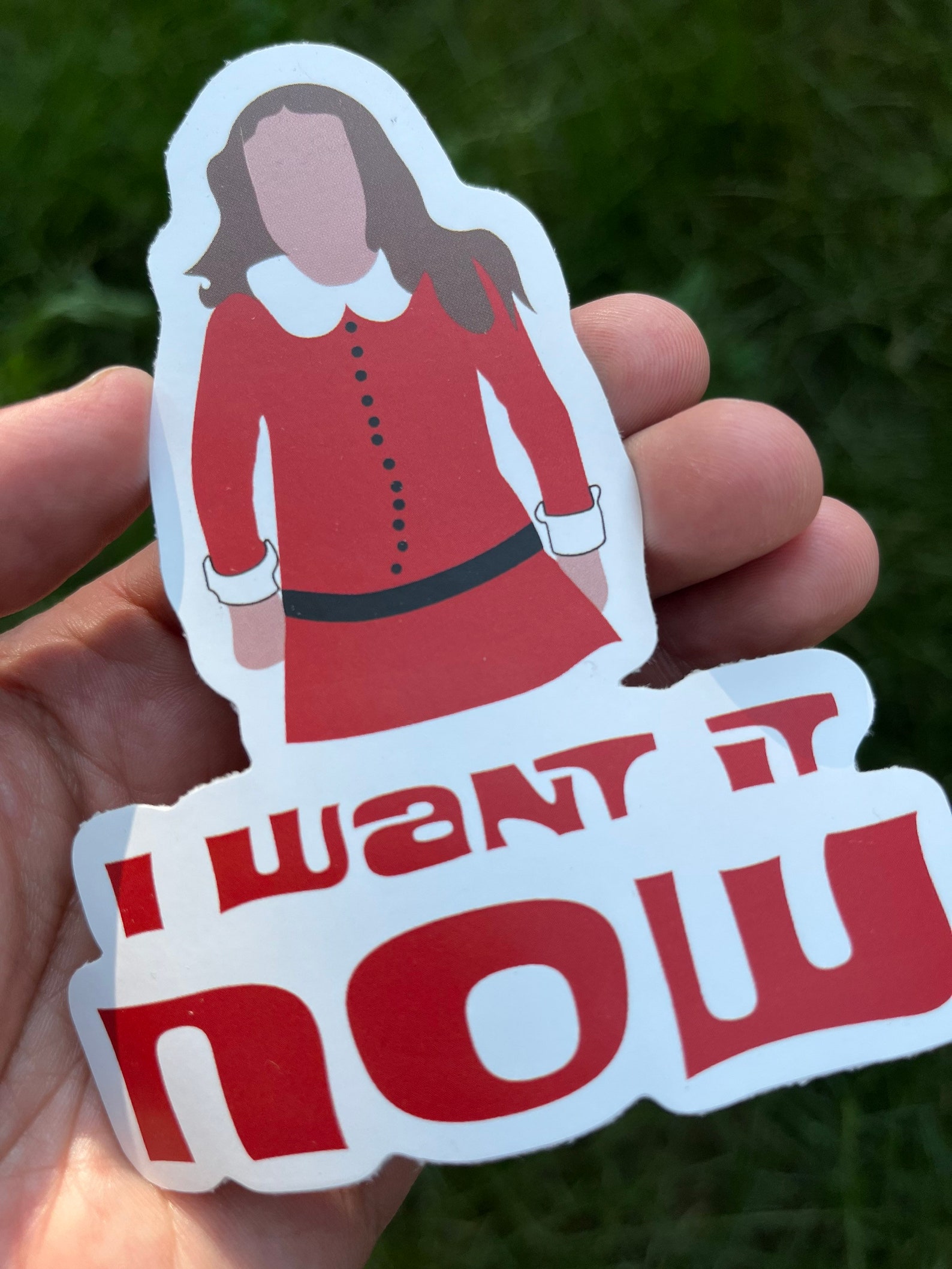 I Want It Now Veruca Salt Sticker - Etsy
