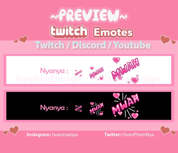 MWAH Emote Animated Emote Static Emote Emote for - Etsy