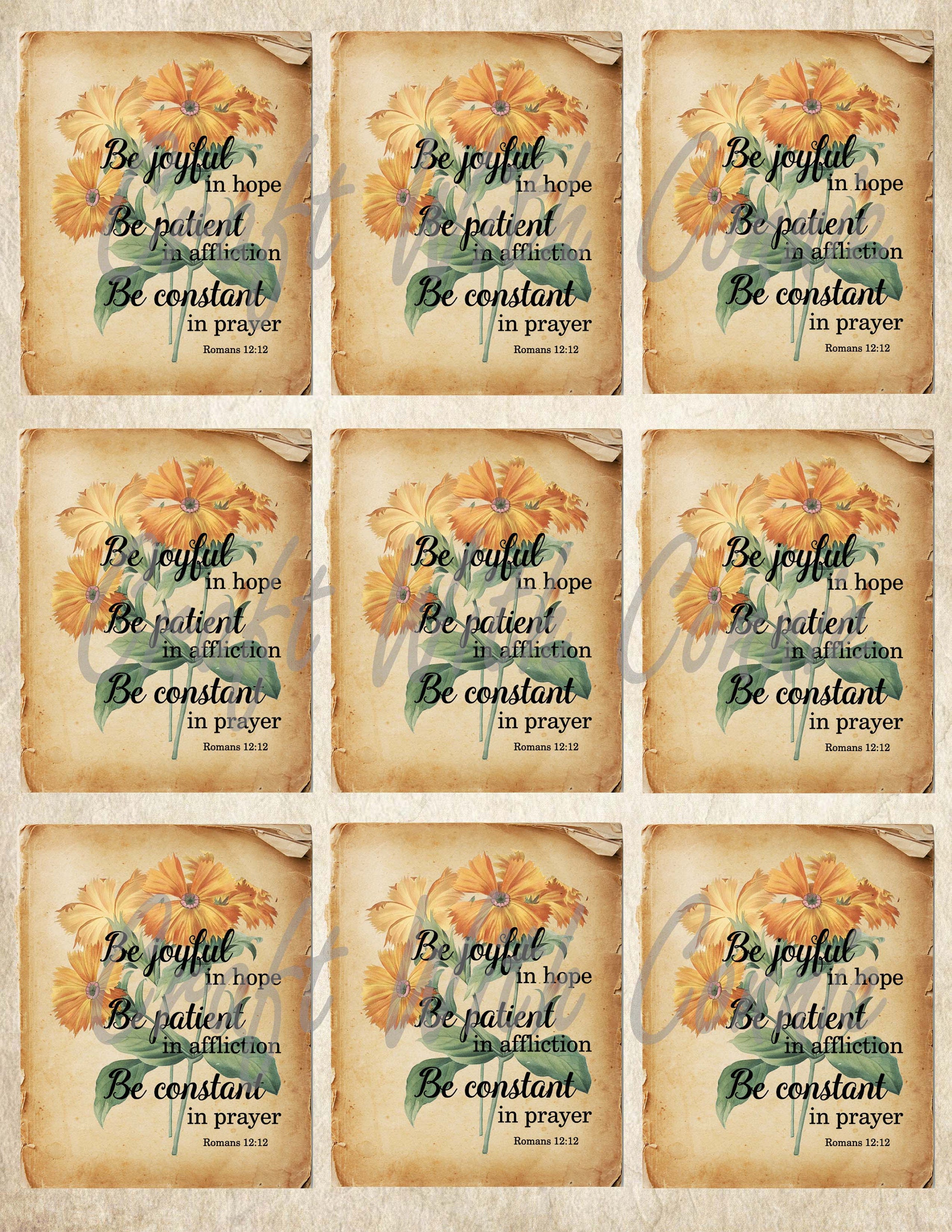 Beautiful Scripture Cards - Etsy