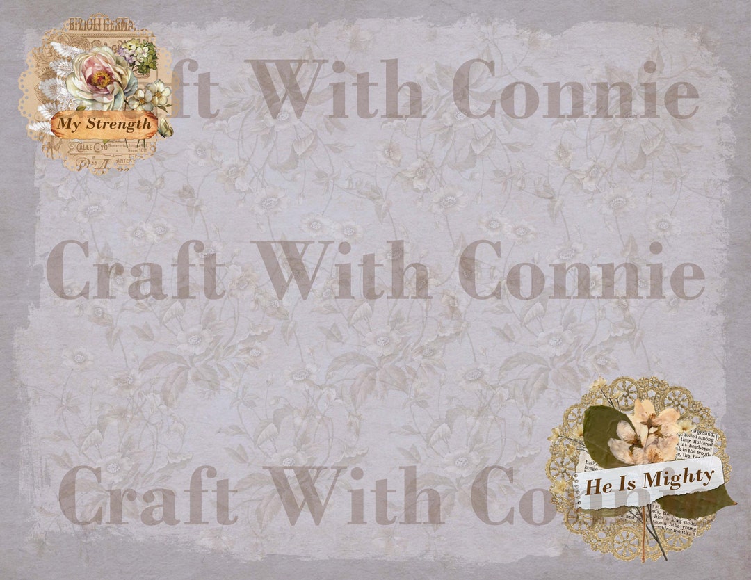 Junk Journal Filler Pages - Etsy