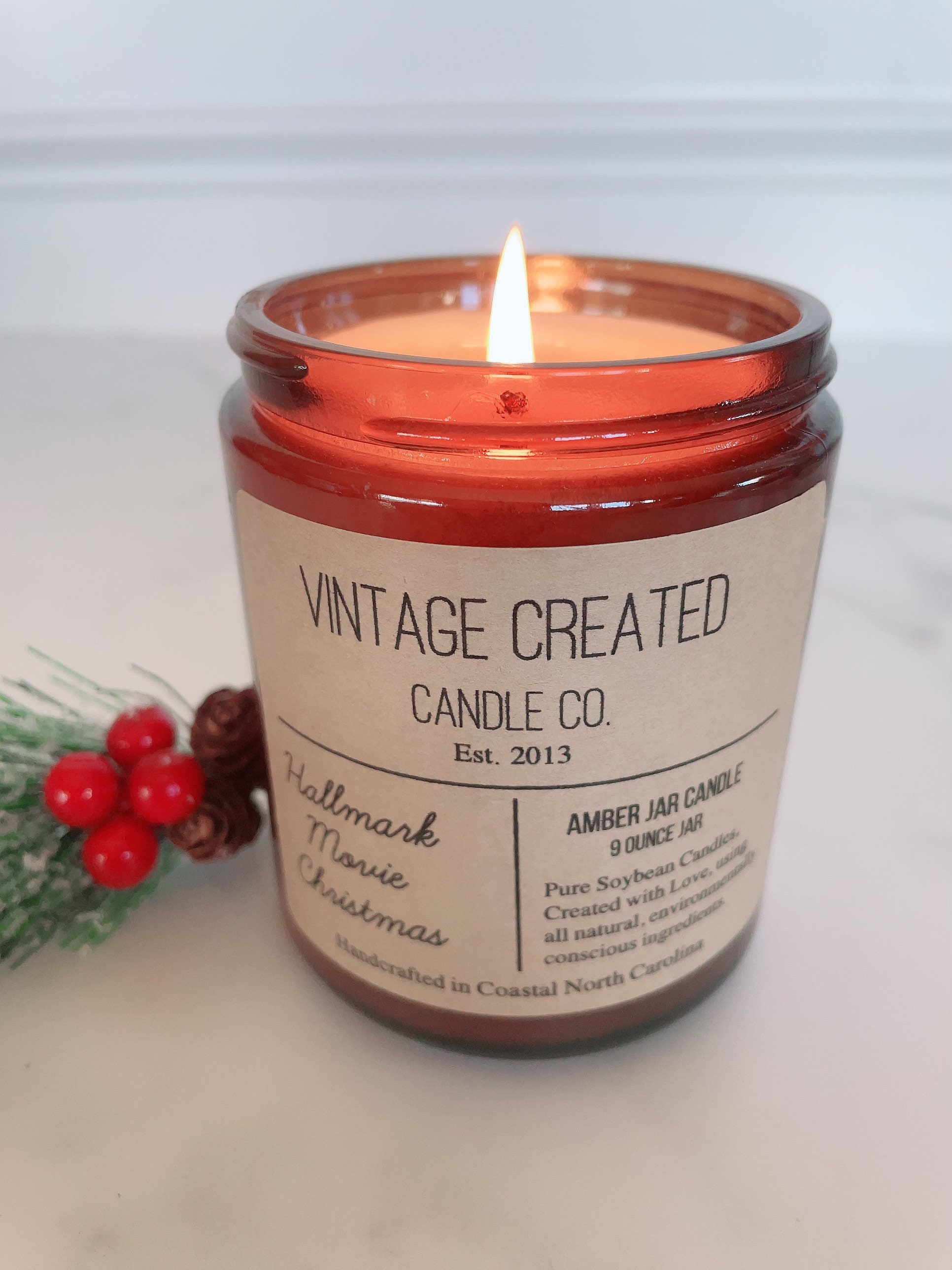 Hallmark Christmas Movie Marathon Candle Hallmark Movie - Etsy