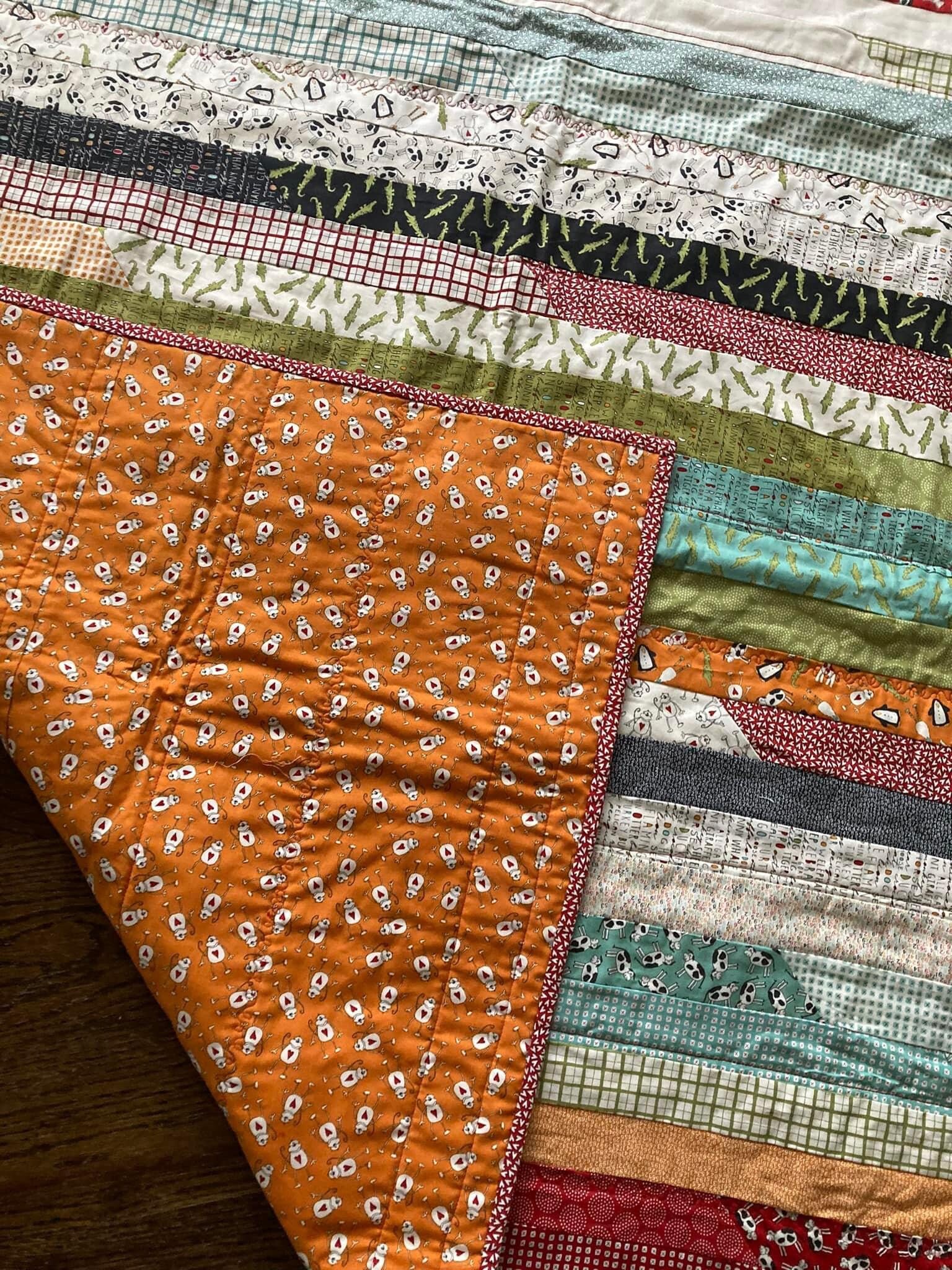 Animal Crackers Throw Quilt - Etsy