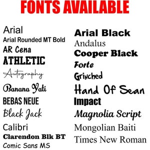 Set of DOT Numbers, VIN Number, MC Numbers, Vinyl Decal, Personalized ...