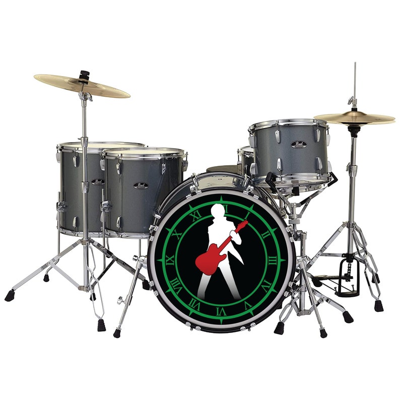 Custom Bass Drum Sticker, Bass Drum Decal, Custom Band Name, Custom ...