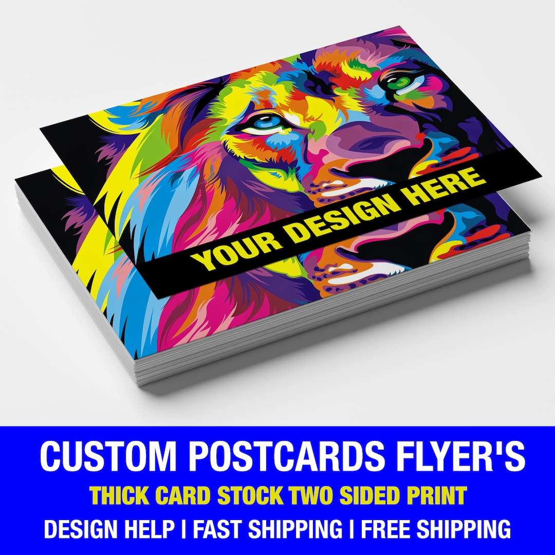 Custom Postcard Printing, High-quality Flyer Printing, Personalized ...