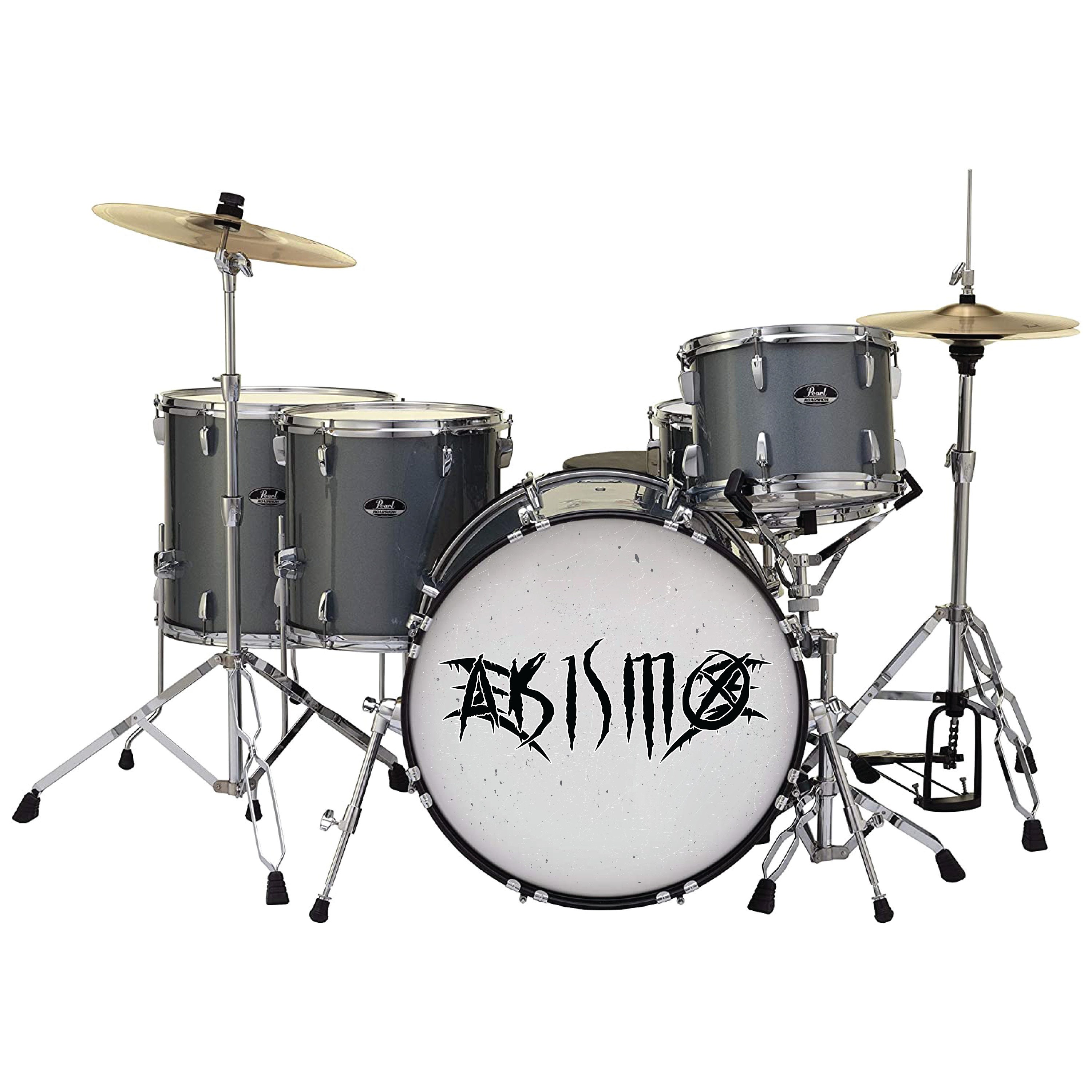 Custom Bass Drum Sticker Bass Drum Decal Custom Band Name - Etsy