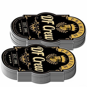 25 Custom Die Cut Vinyl Stickers Pack Your Custom Vinyl - Etsy