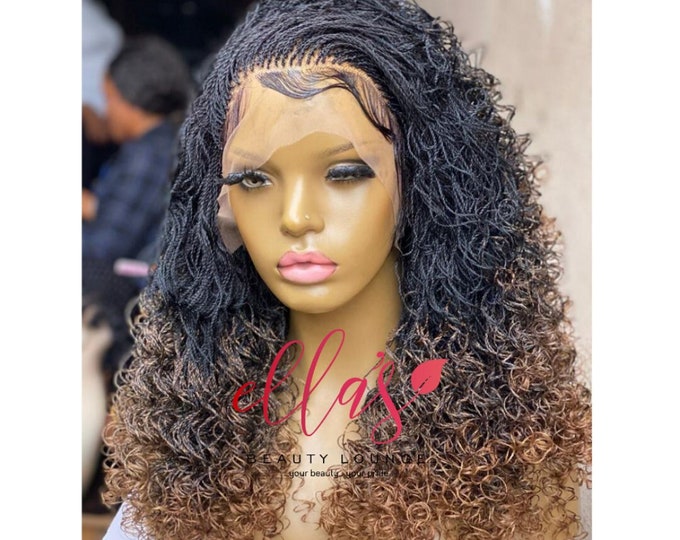READY TO SHIP Curly Twisted Wig - Etsy