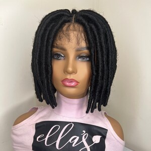 READY TO SHIP Bob Fat Dread Locs Wig on a 4x4 Closure - Etsy