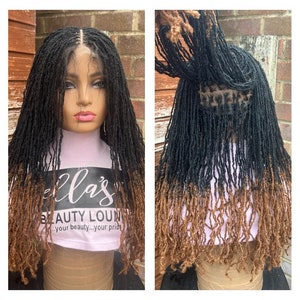 READY TO SHIP Ombre 1/30 Sister Locs Dreads Wig - Etsy