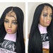 READY TO SHIP Black Box Braids Wig on 2x4 Closure - Etsy