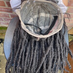 READY TO SHIP Black Reggae Locs Dreads Wig on a Full Lace - Etsy