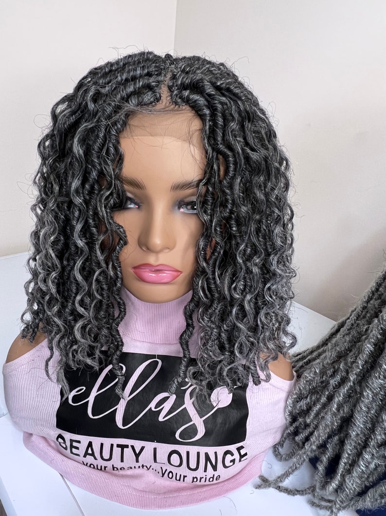 Messy Boho Goddess Dreads Loc Wig on Frontal - Etsy