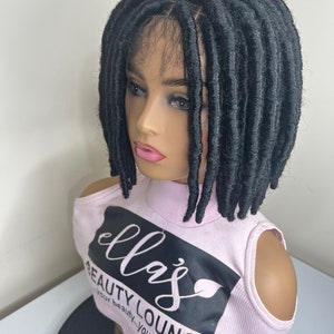 READY TO SHIP Bob Fat Dread Locs Wig on a 4x4 Closure - Etsy