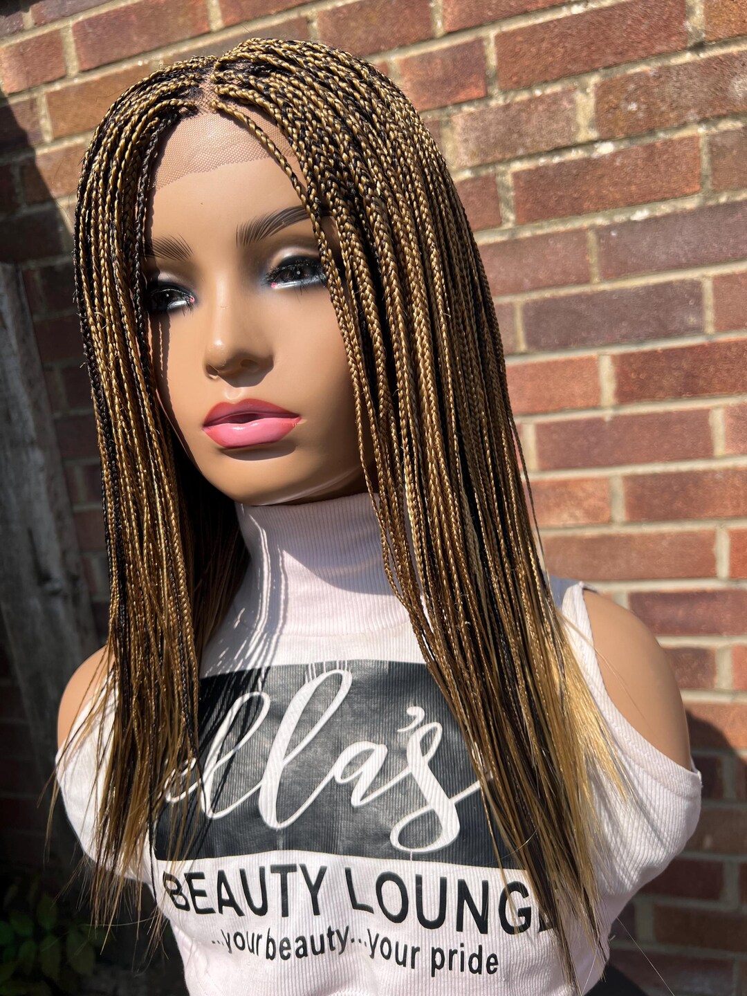 READY TO SHIP Color 27/33 and Strands With 613 Braided Feathers Wig - Etsy