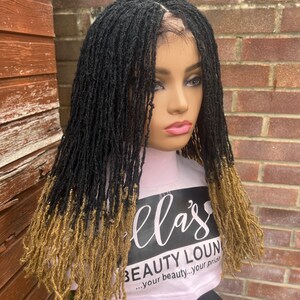 READY TO SHIP Ombre 1/27 Sister Locs Dreads Wig - Etsy