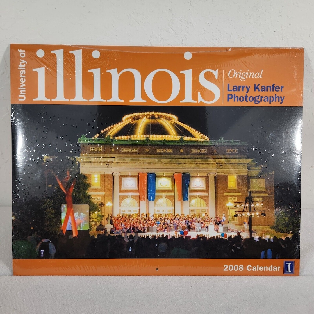 2008 University of Illinois Original Larry Kanfer Photography Sealed ...