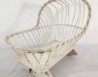 Wicker Doll Bassinet - Etsy