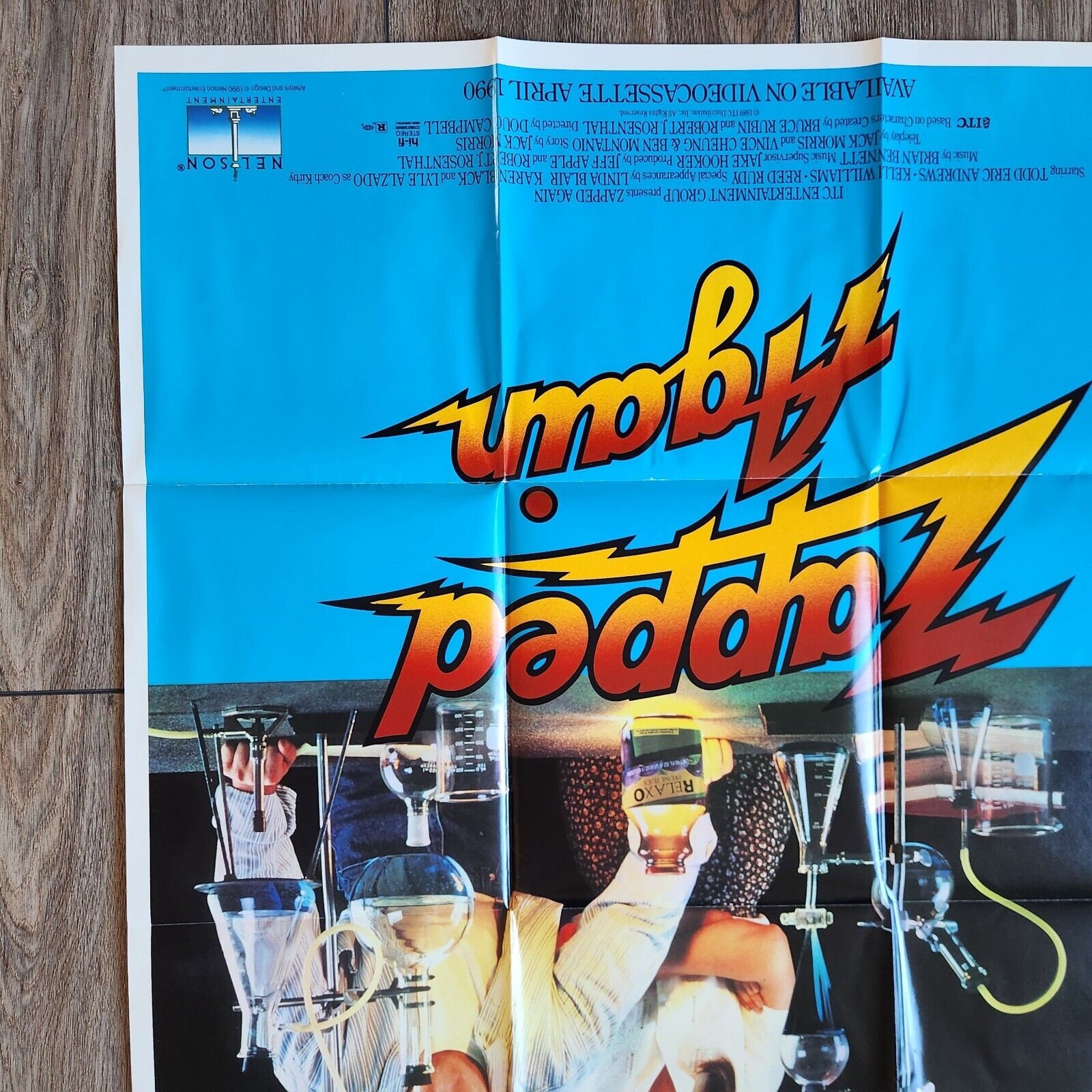 1990 Orion Home Video 25x38 Movie Poster Package: Zapped Again W/kelli ...