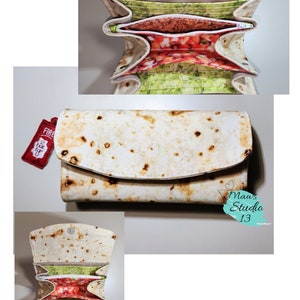 Burrito Wallet - Etsy