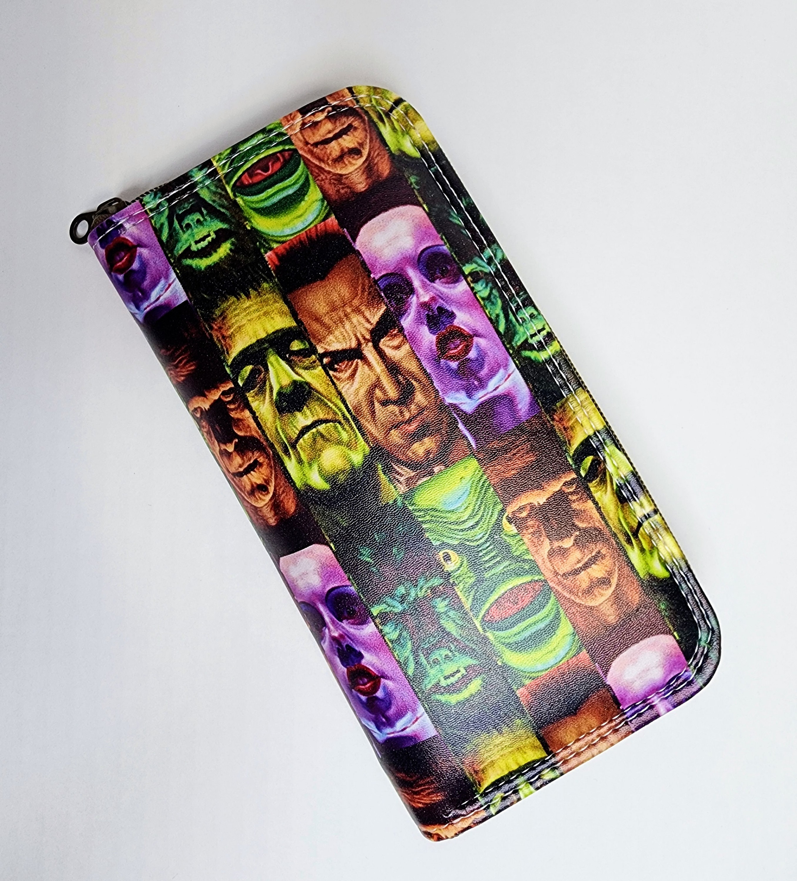 Classic Horror Monster Movies Zip Around Wallet - Etsy