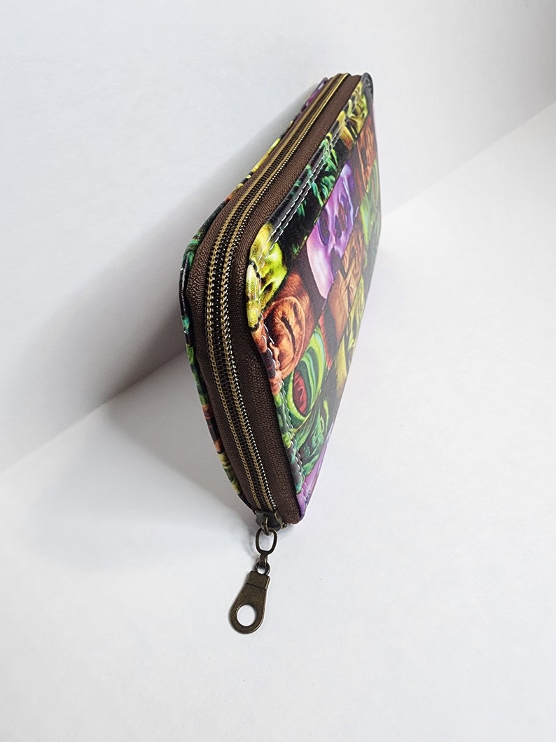 Classic Horror Monster Movies Zip Around Wallet - Etsy