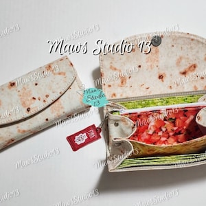 Burrito Wallet - Etsy