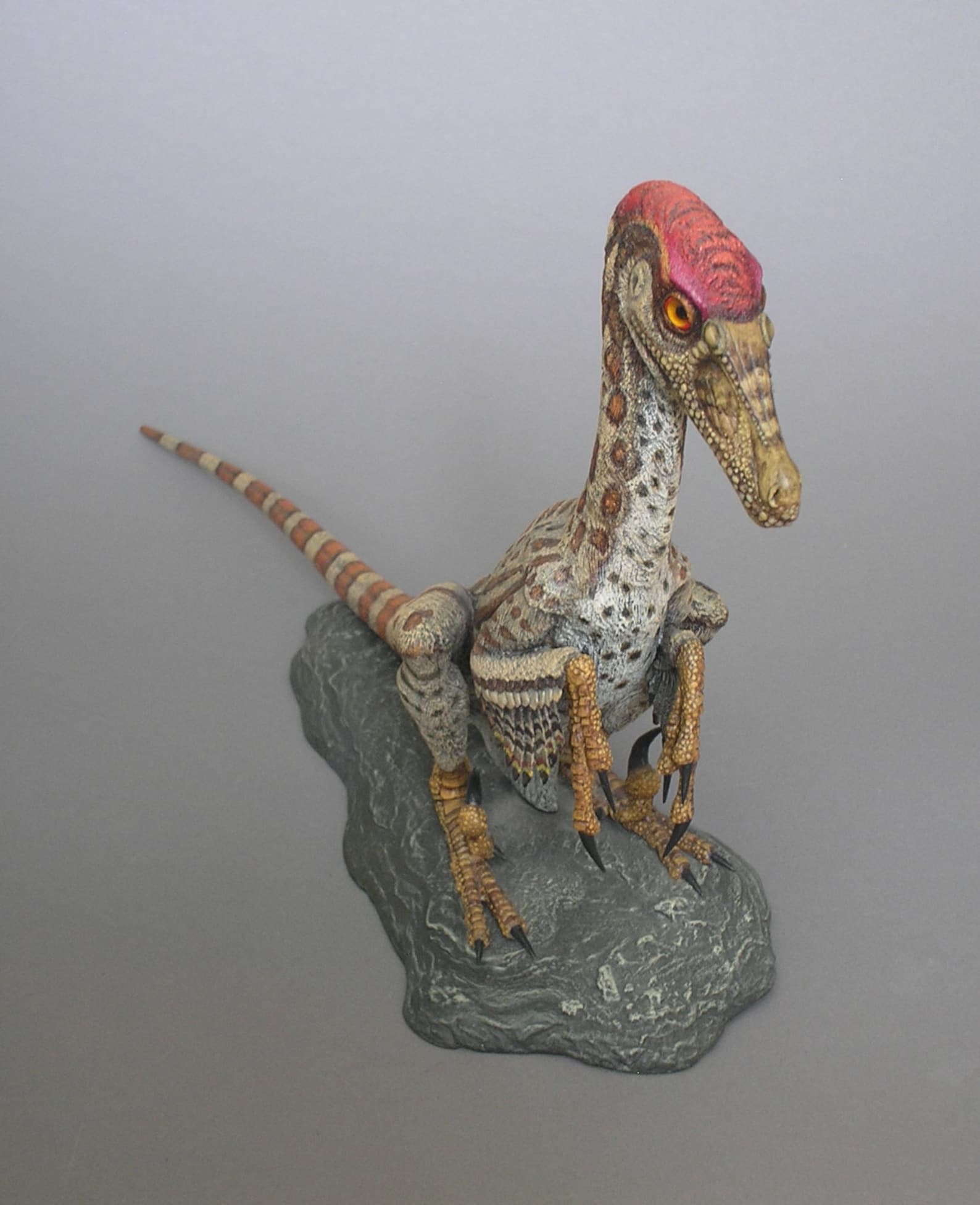 Velociraptor Raptor Bird Dinosaur Paleoart Sculpture Sculpture - Etsy