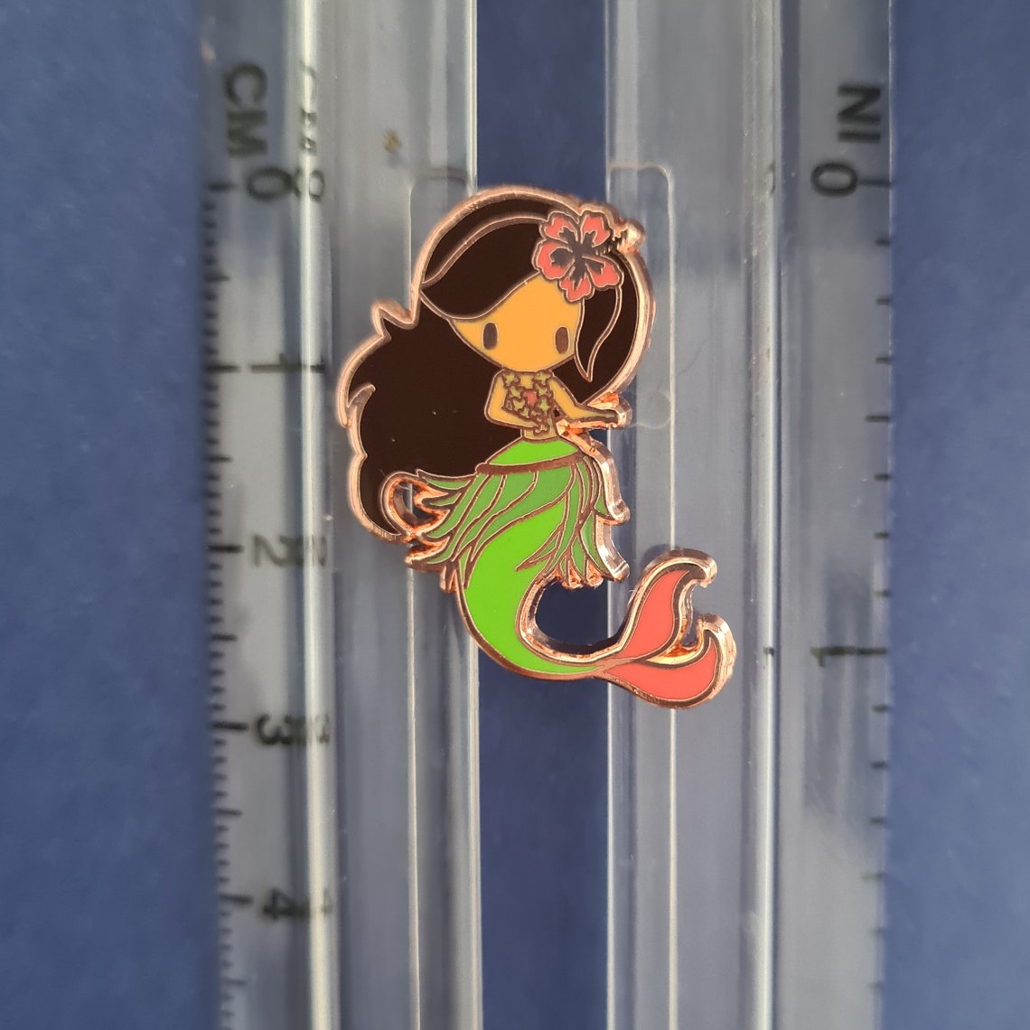 Mermaid of Hawaii Hard Enamel Pin Mermaids of the World - Etsy