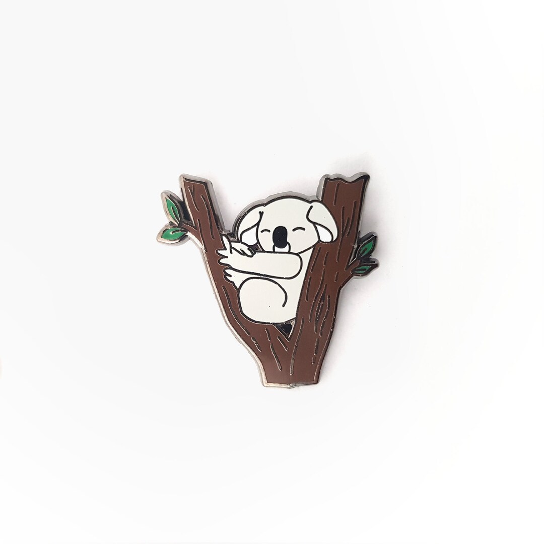 Special Edition Koala Pin Koala in a Gum Tree - Etsy