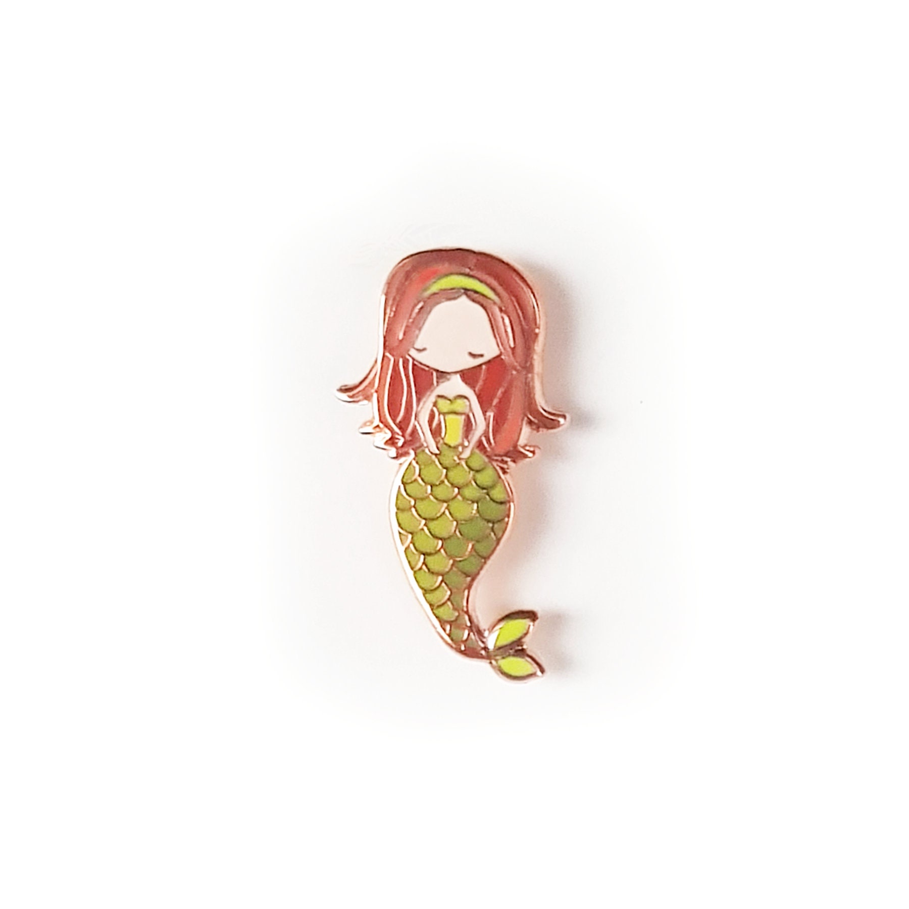 Kawaii Virgo Zodiac Mermaid Enamel Pin - Etsy