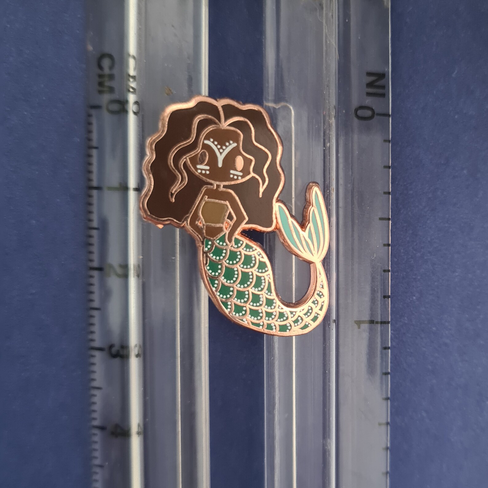 Aboriginal Mermaid of Australia Hard Enamel Pin, Indigenous Mermaid ...