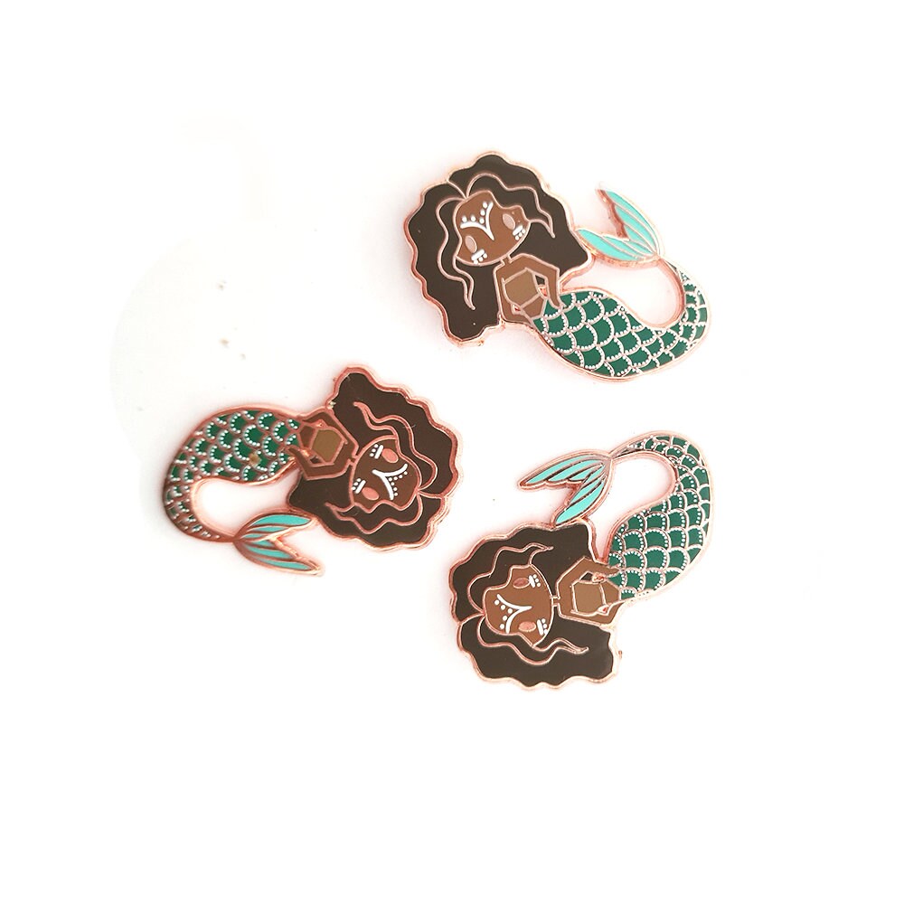 Aboriginal Mermaid of Australia Hard Enamel Pin Indigenous | Etsy Australia