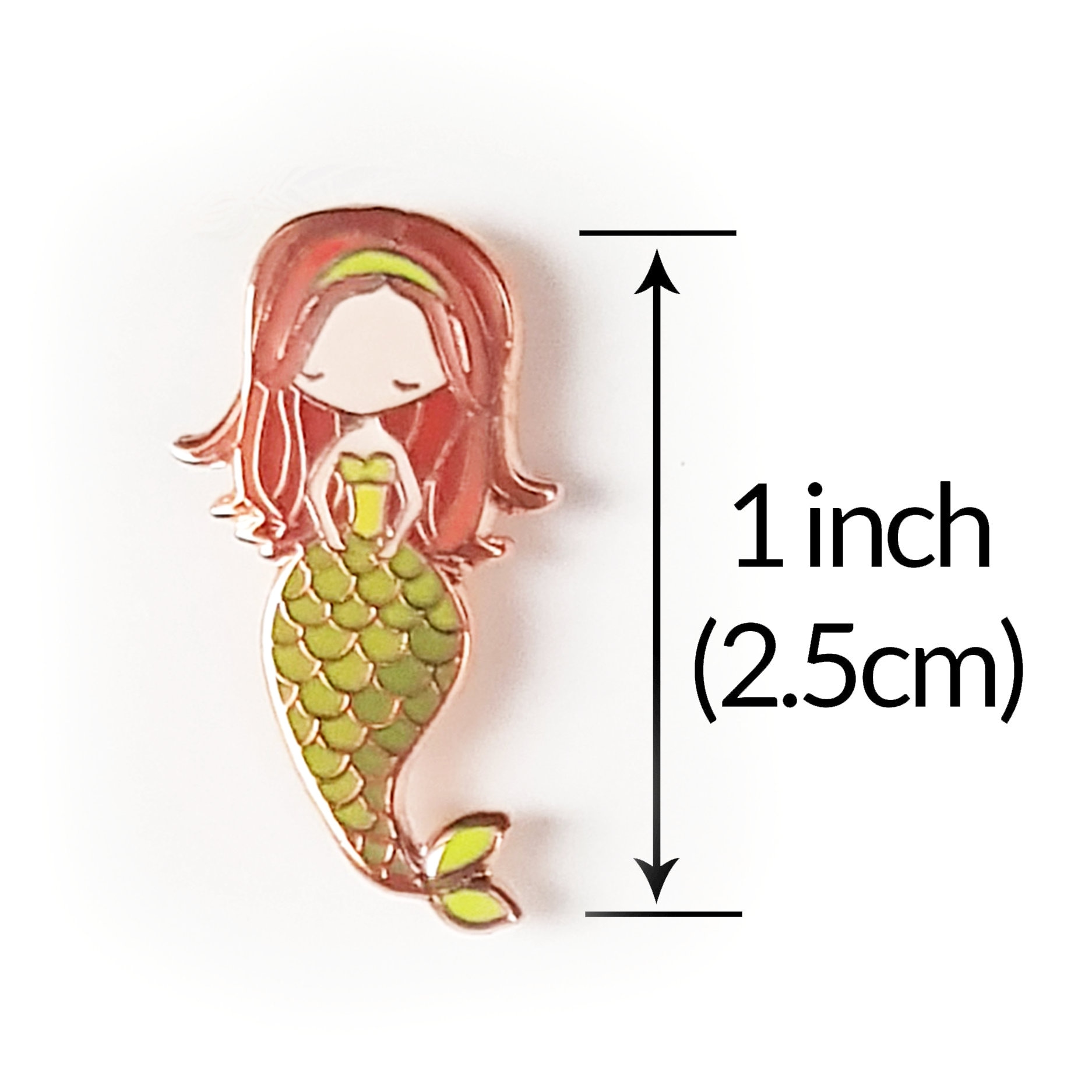 Kawaii Virgo Zodiac Mermaid Enamel Pin - Etsy
