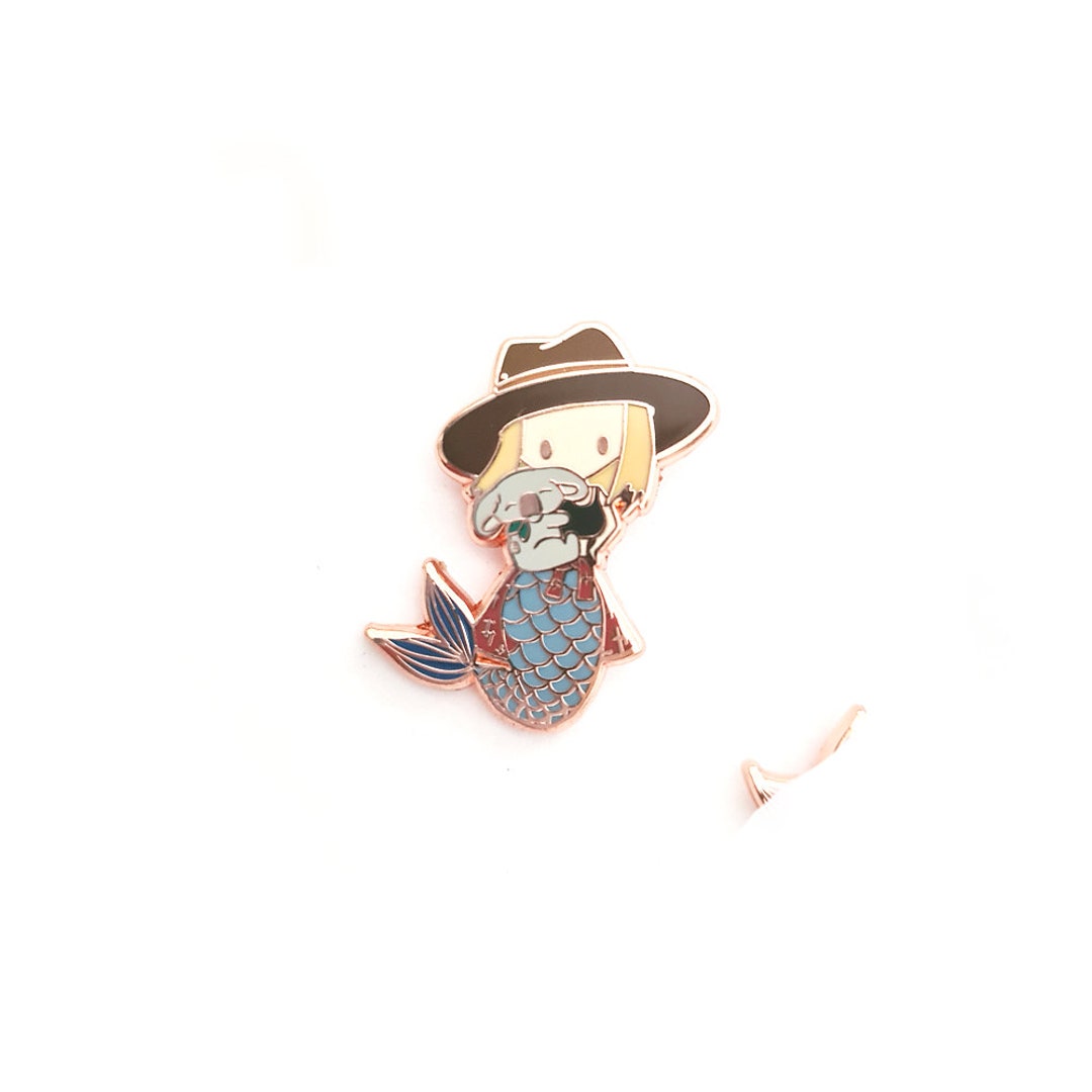 Mermaid of Australia Hard Enamel Pin, Australian Mermaid, Mermaids of ...