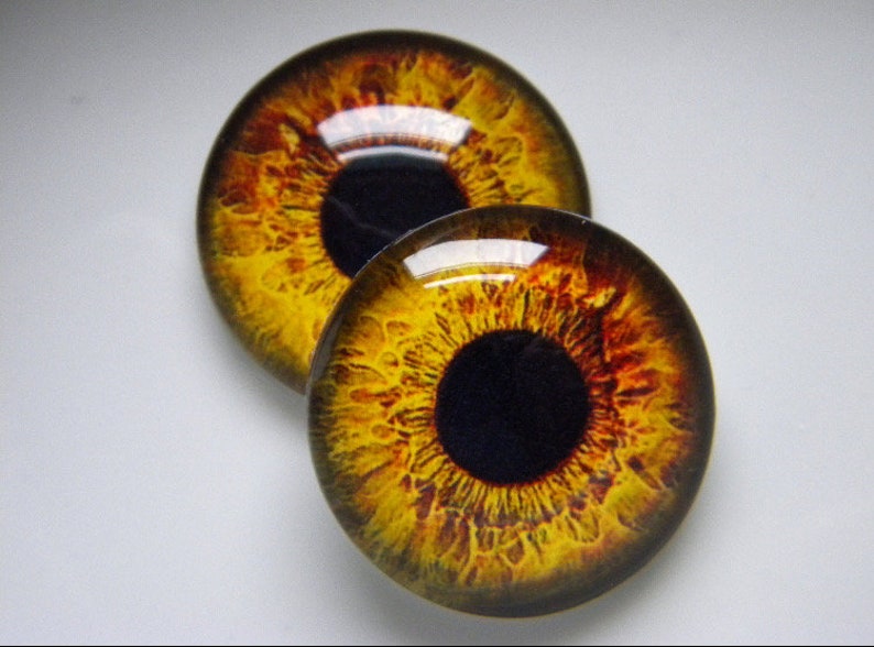 AWAKENING EYE RING// Made to Order// Glass Eye Ring// Sterling Silver ...
