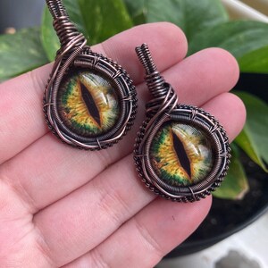 AWAKENING EYE PENDANT// Realistic Eye// Evil Eye// All Seeing Eye ...