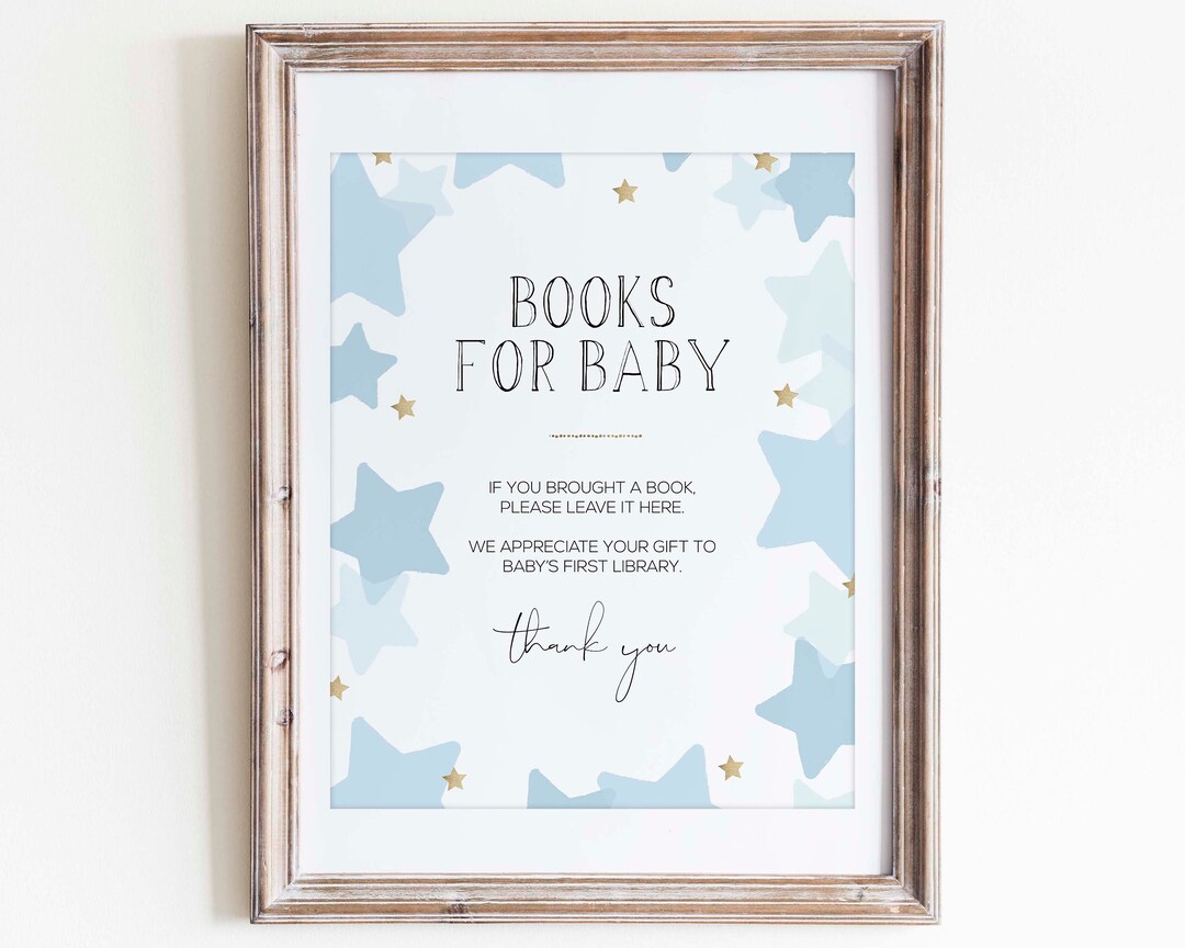 Books for Baby Sign for Twinkle Twinkle Little Star Baby - Etsy