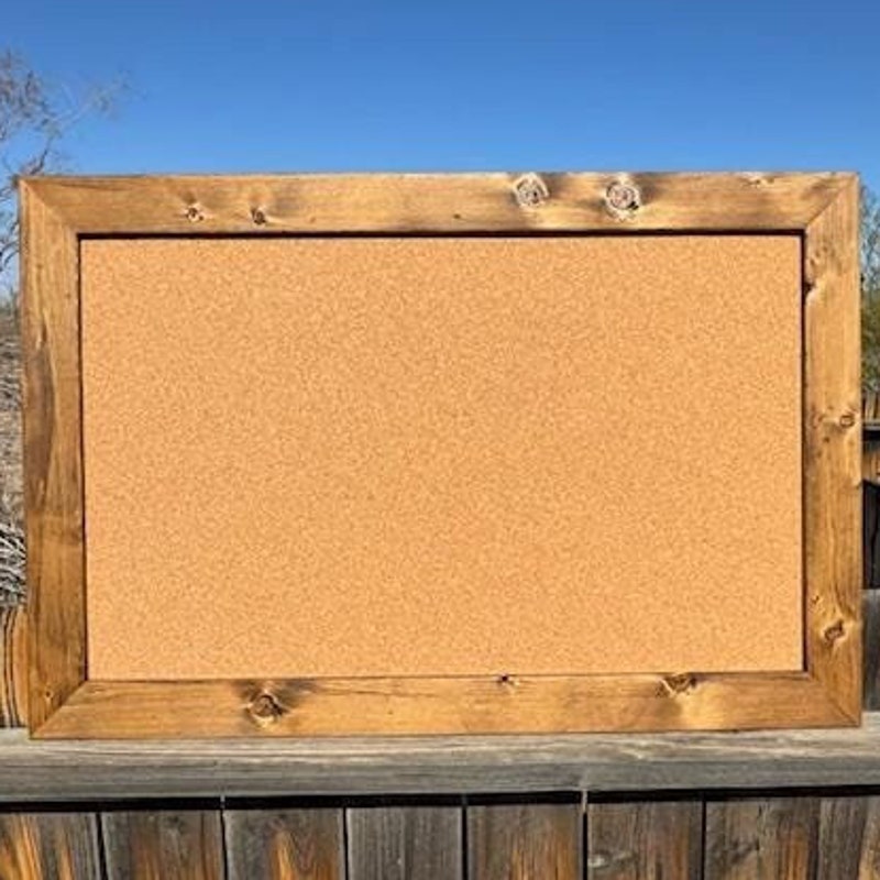 Framed Cork Board - Etsy