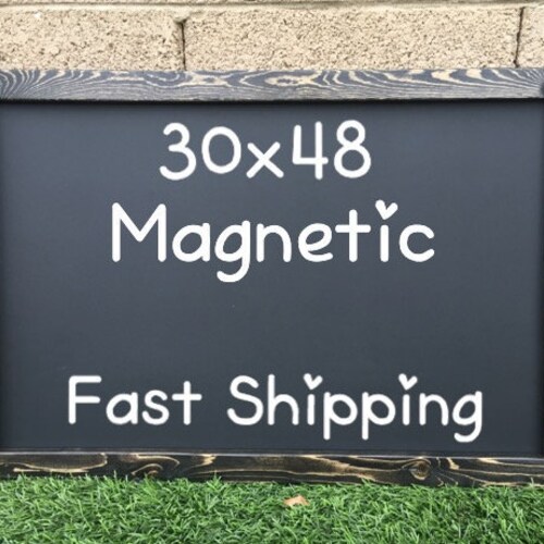 24x48 Large Chalkboard MAGNETIC Large Menu Board - Etsy