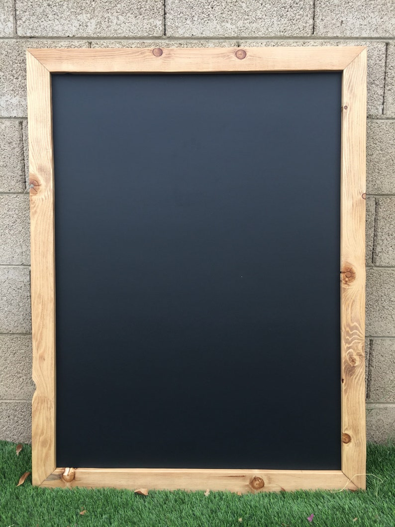 Large Farmhouse Chalkboard 36x48 Framed Rustic | Etsy