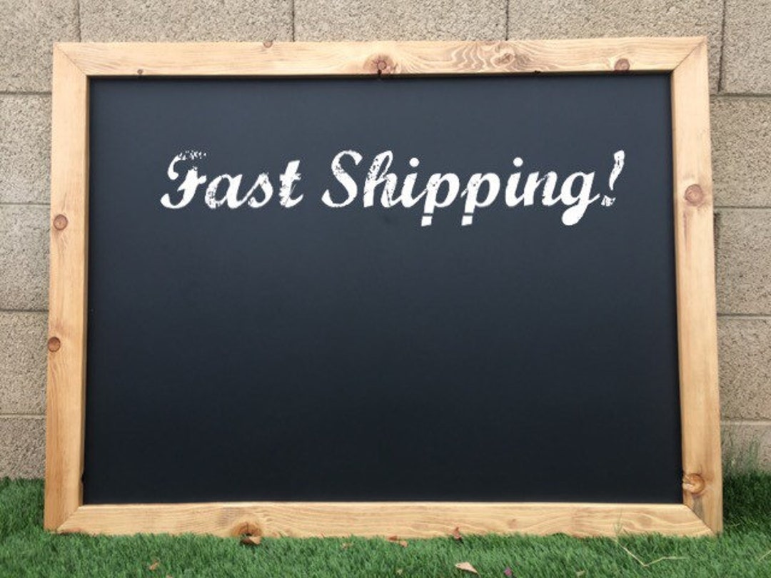 Large Farmhouse Chalkboard 36"x48", Framed Rustic Chalkboard, Kitchen ...