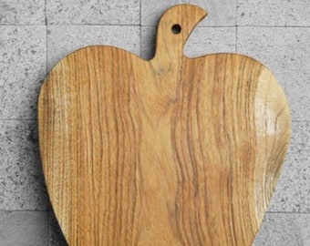 Apple Wood Cutting Board | Etsy
