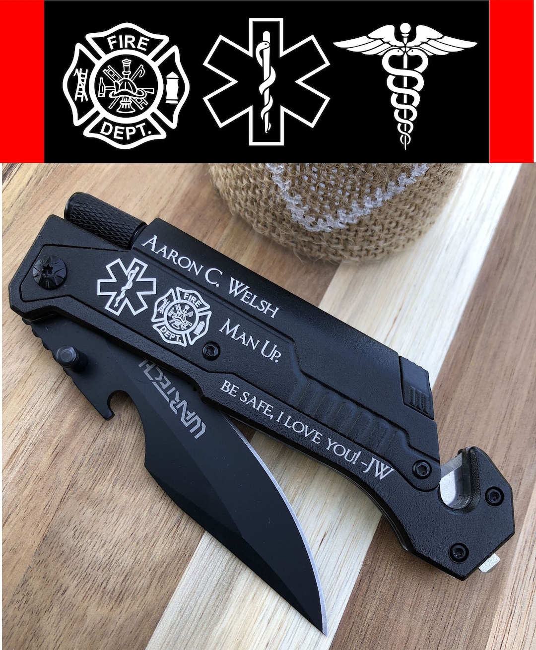 EMT EMS Gifts for Men, Paramedic Gift First Responder Gifts Firefighter ...