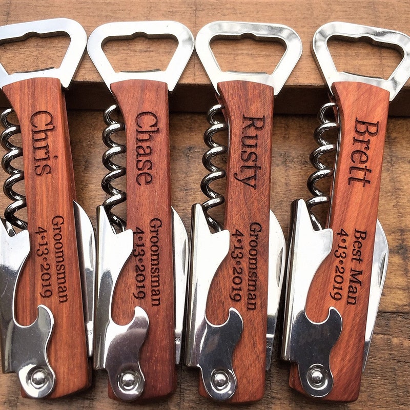 Wooden Corkscrew - Etsy