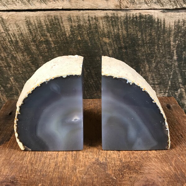 Geode Bookends - Etsy