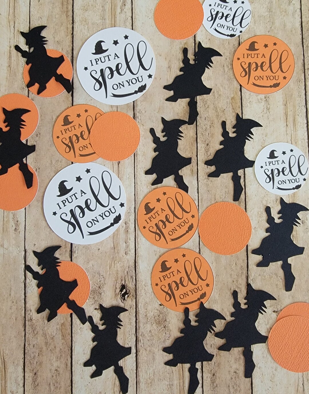 Halloween Confetti, Witch Confetti, Table Decor, Halloween Decor ...